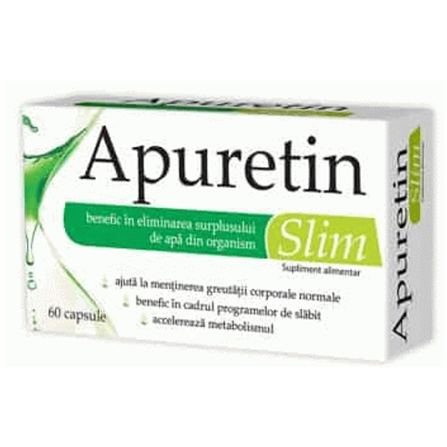 Vitamine și suplimente: Apuretin Slim, 60 capsule, Zdrovit